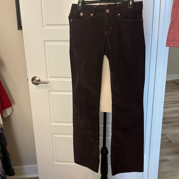 GAP | Jeans | Gap 968 Sexy Boot Cut Dark Purple Corduroy Jeans | Poshmark